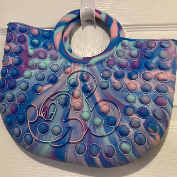 no brand | Accessories | Marbled Multicolored Pop It Fidget Bag With ...